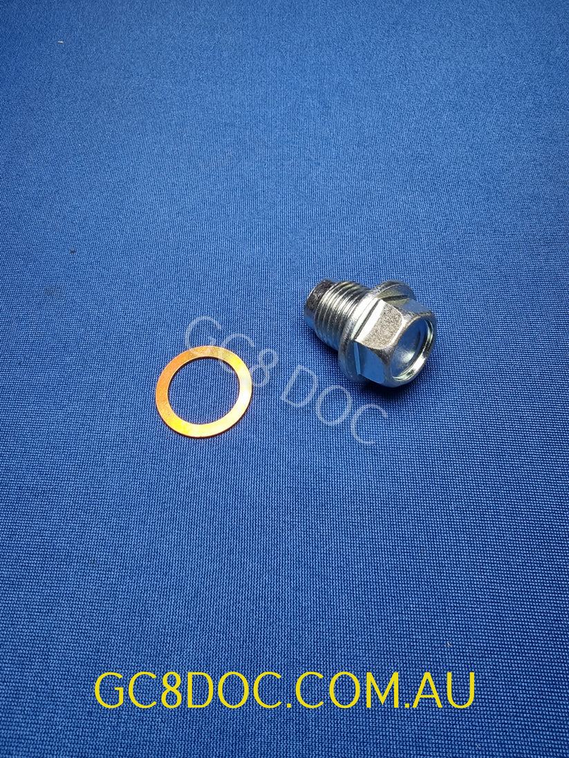 Subaru Impreza 00-19 GD 6 Speed Gearbox Sump Plug + Washer 32195AA021 – GC8 DOC
