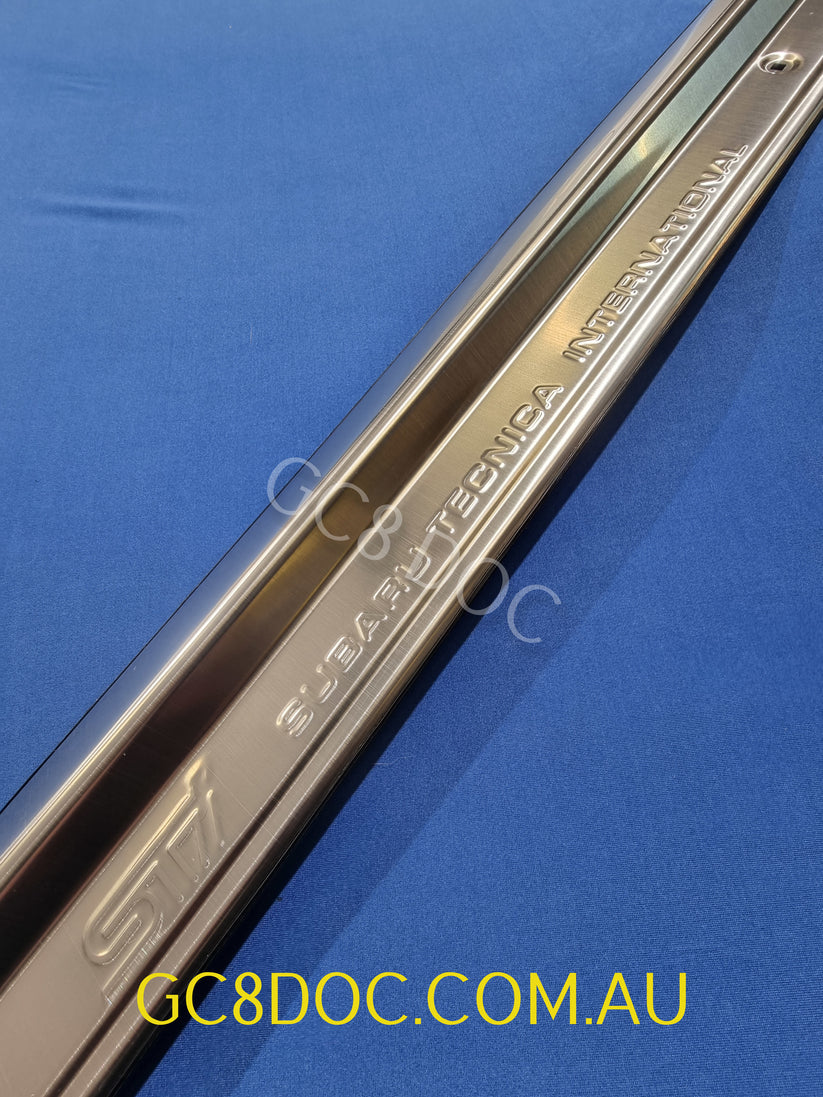 Sill Covers For Subaru Impreza 97-00 GM8 STI 22B OEM P/N STS075580000 ...