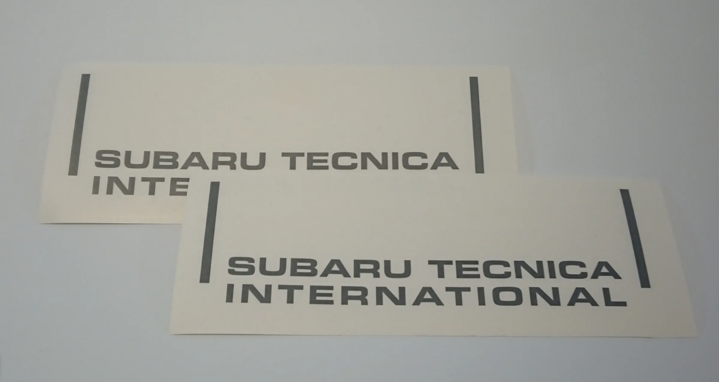 Subaru GC8/GF8 Gen 1 STI Fog Light Decals (pair) – GC8 DOC