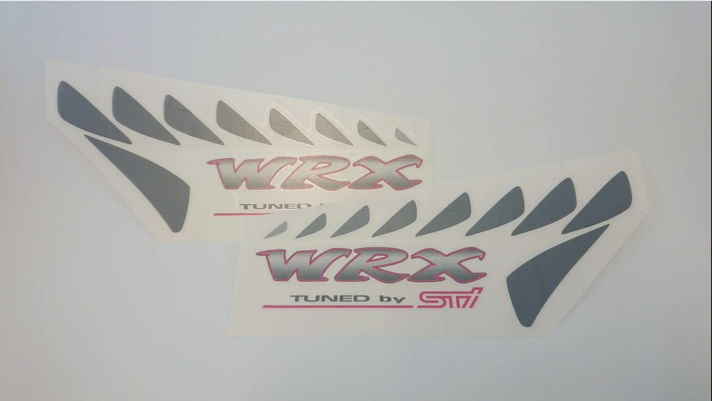 WRX GC8 "Type R" STI Coupe Side Stickers - Pair and Sets – GC8 DOC