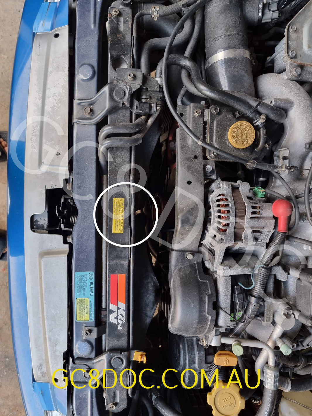 Engine Bay Parts – GC8 DOC