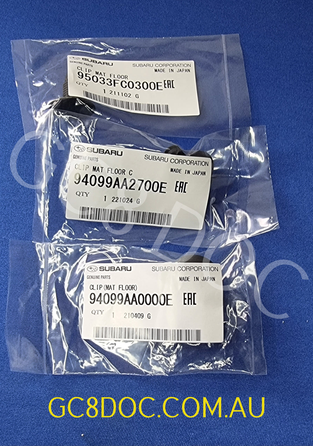 Fitting Kits – GC8 DOC