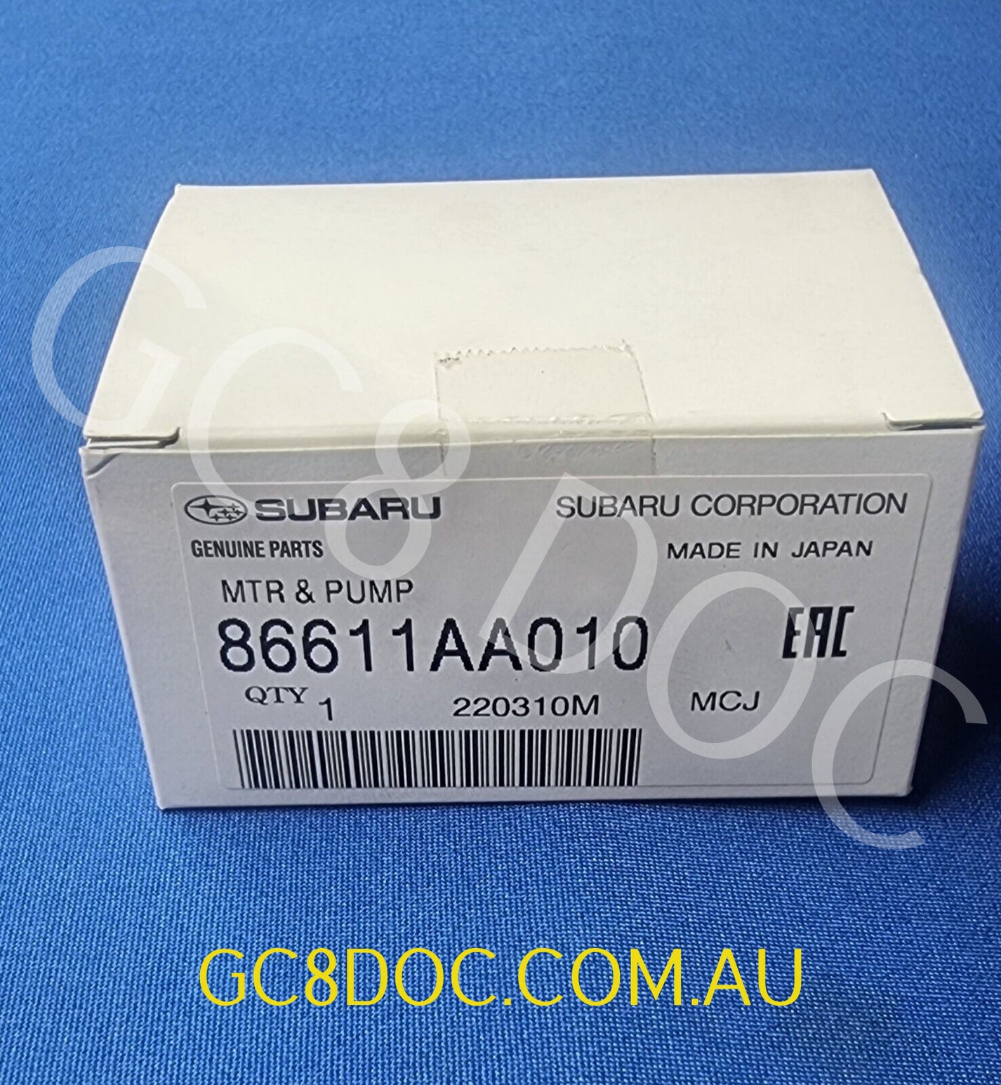 Subaru Impreza 92-06 GC8 GF8 GD WRX STI Windscreen Washer Pump 86611AA ...